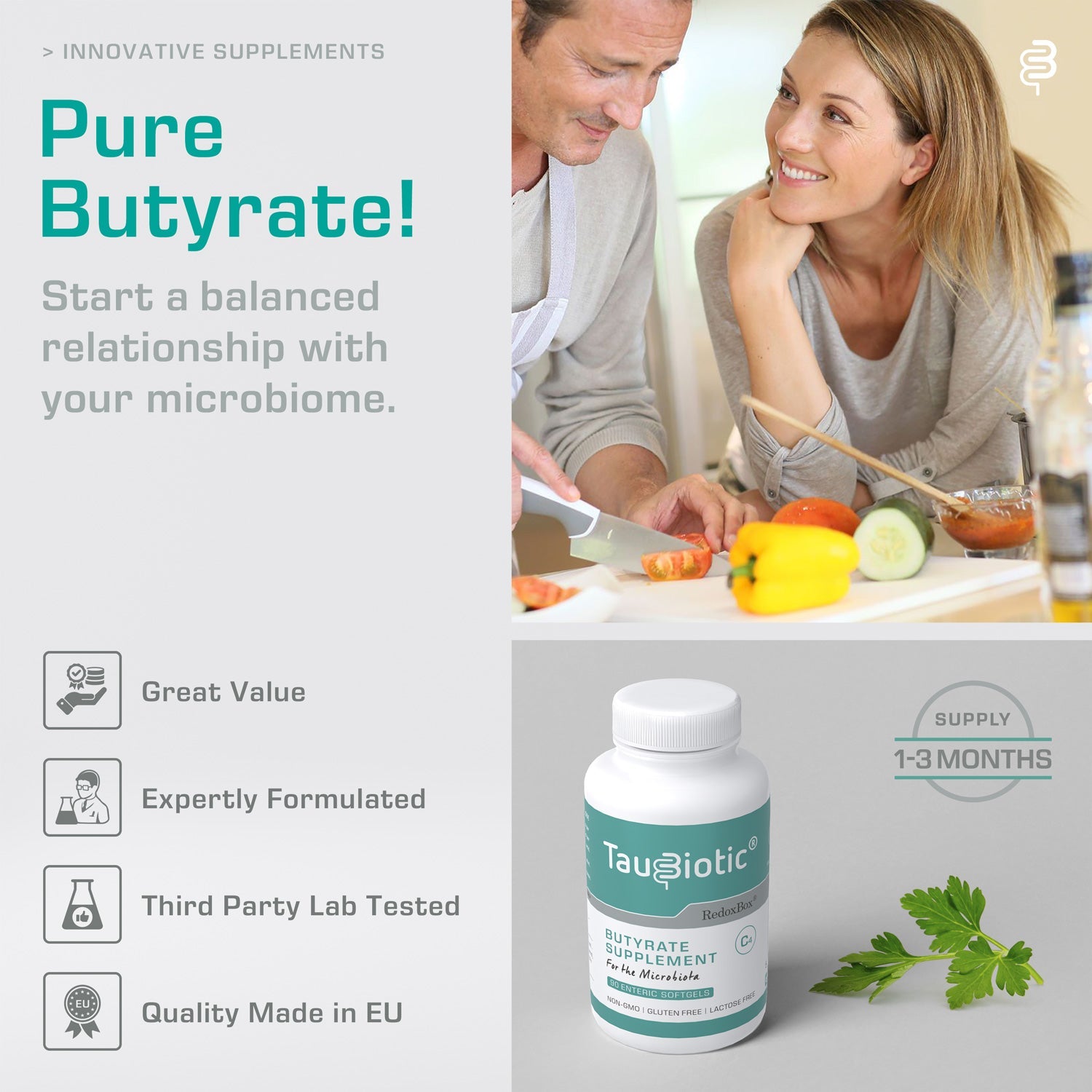 TauBiotic® Butyrate to reconnect your Microbiota | RedoxBox
